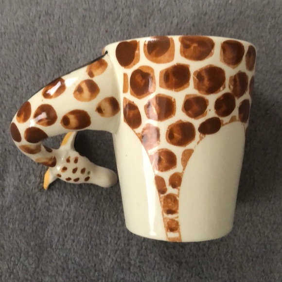 Dining | Giraffe Mug With Giraffe Handle | Poshmark